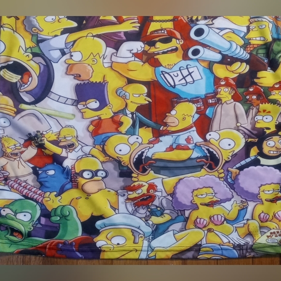 No Brand | Shirts | Vintage Simpsons All Over Print T Shirt Homer Mr ...